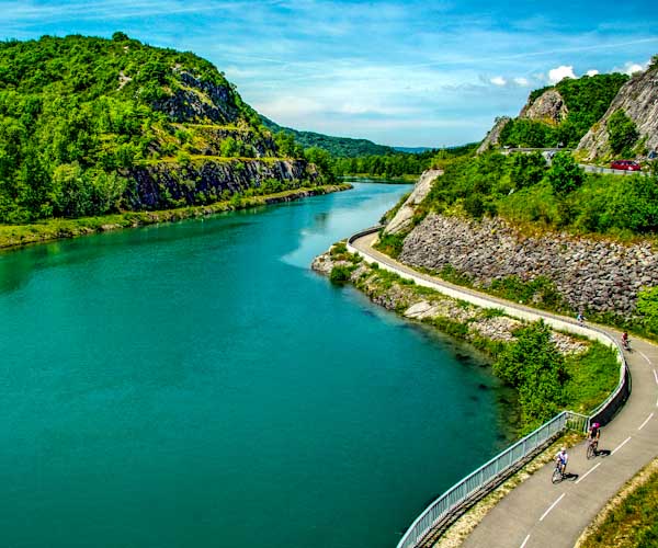 Via Rhona: Geneva - Lyon - Self Guided Bike Tour - Bcyclet
